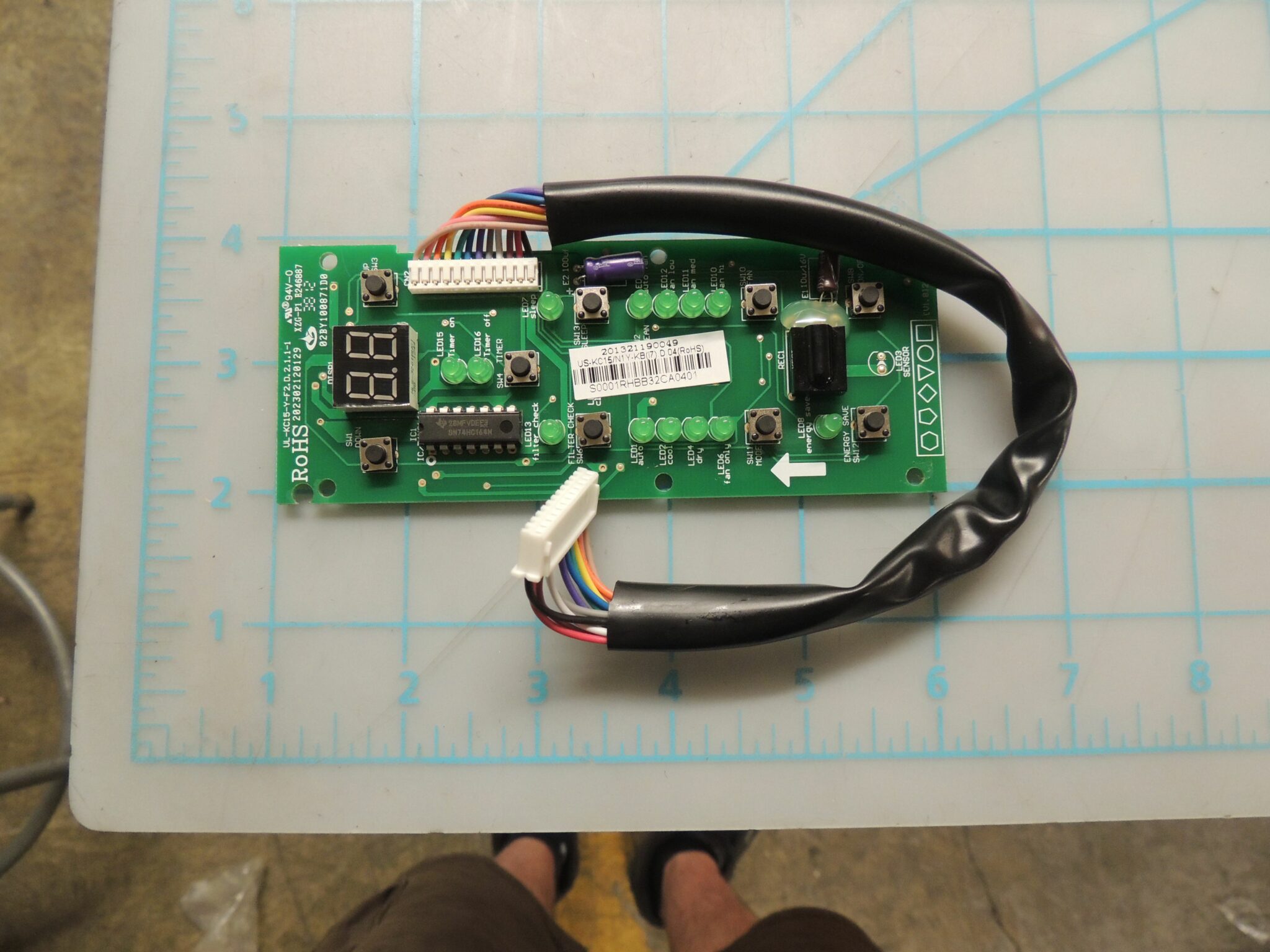 DAC Display board assembly – Danby Appliance Parts