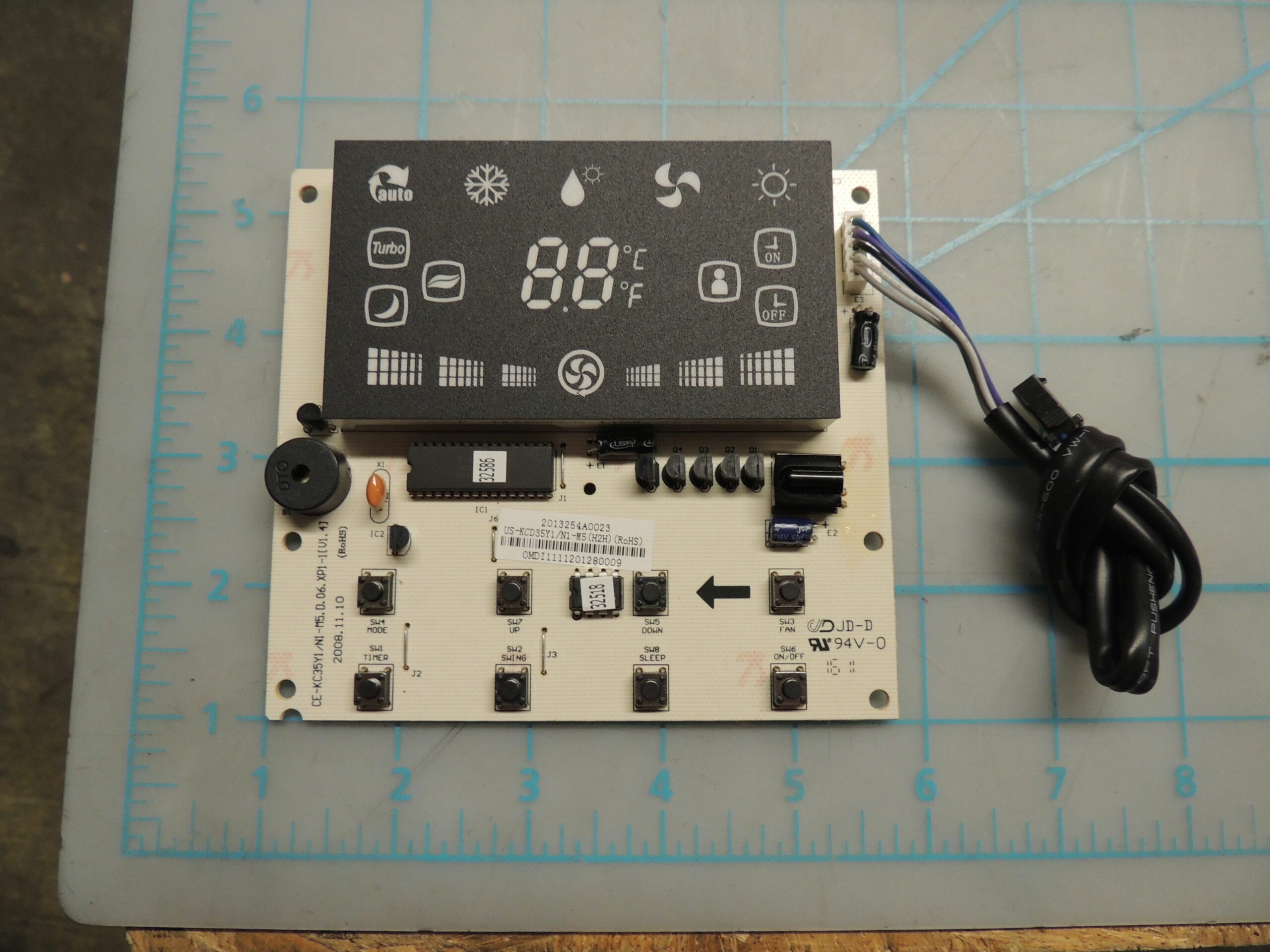 DPAC DISPLAY BOARD ASSEMBLY – Danby Appliance Parts