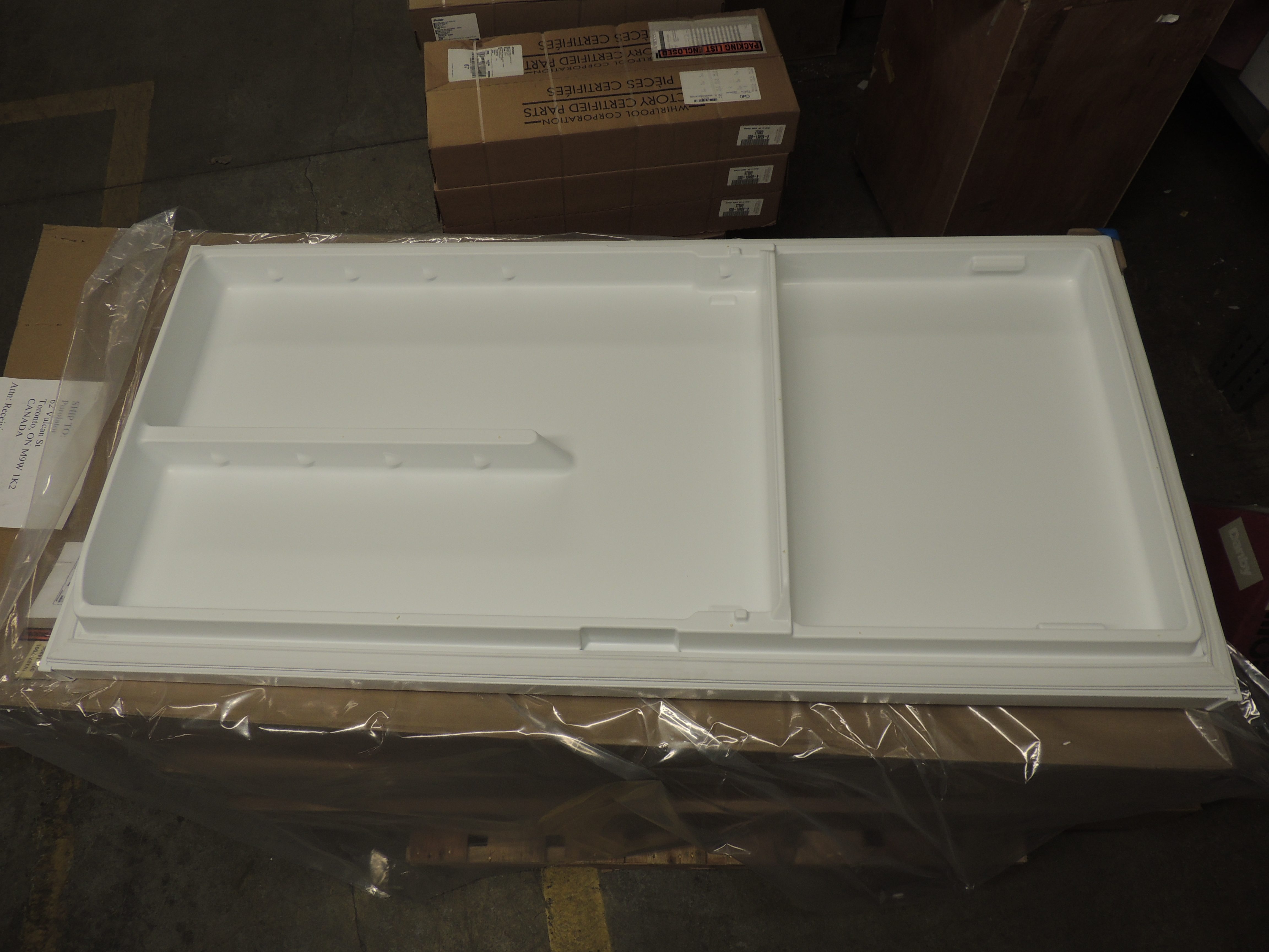 White Door Assembly – Danby Appliance Parts
