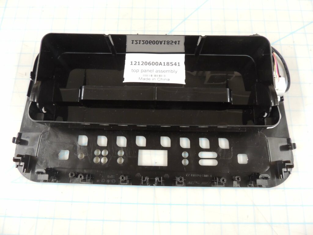 top panel assembly – Danby Appliance Parts