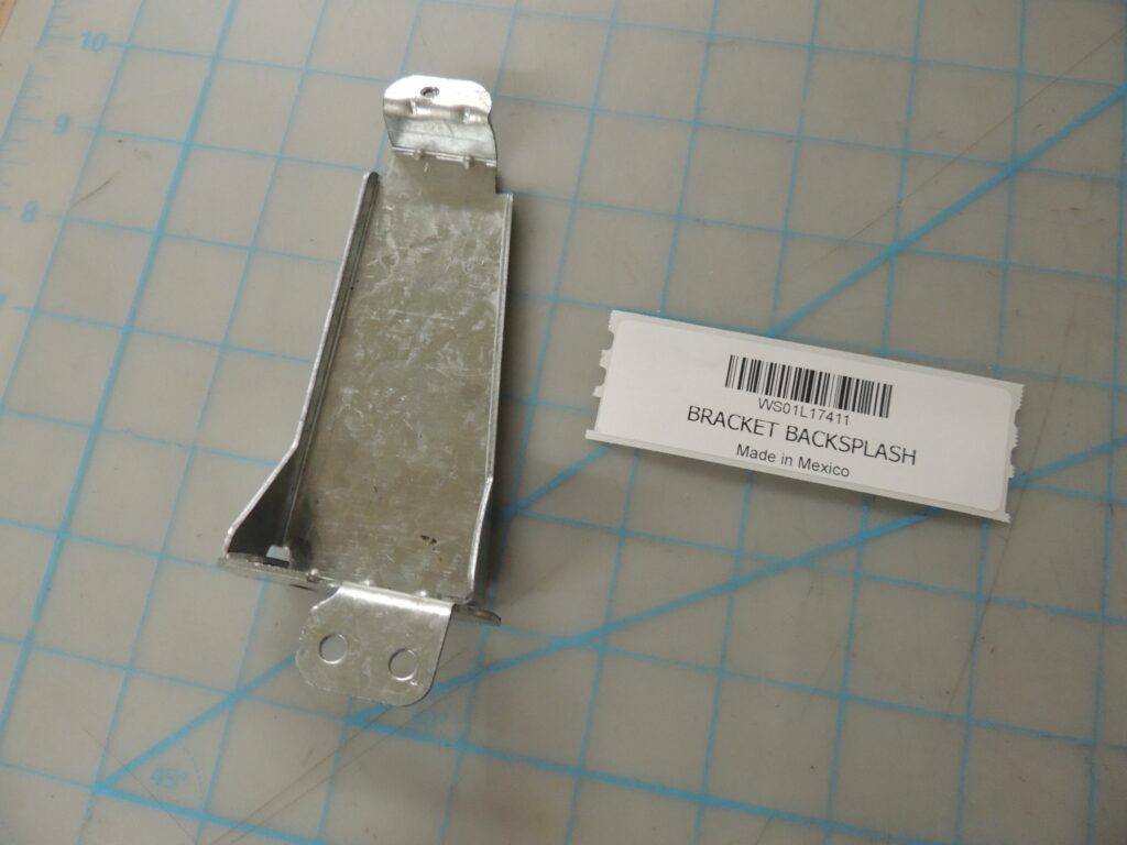 BRACKET BACKSPLASH – Danby Appliance Parts