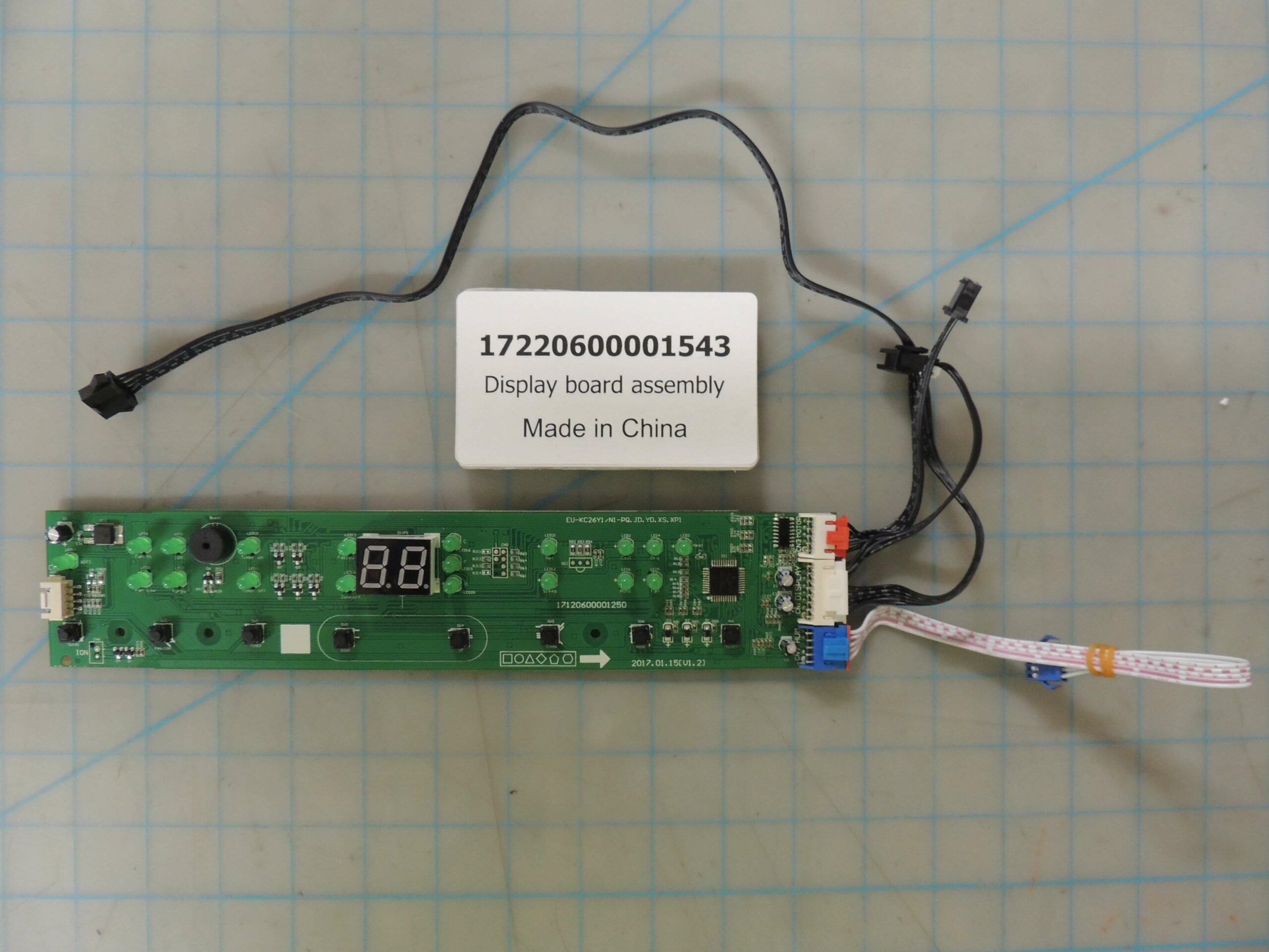 Display board assembly – Danby Appliance Parts