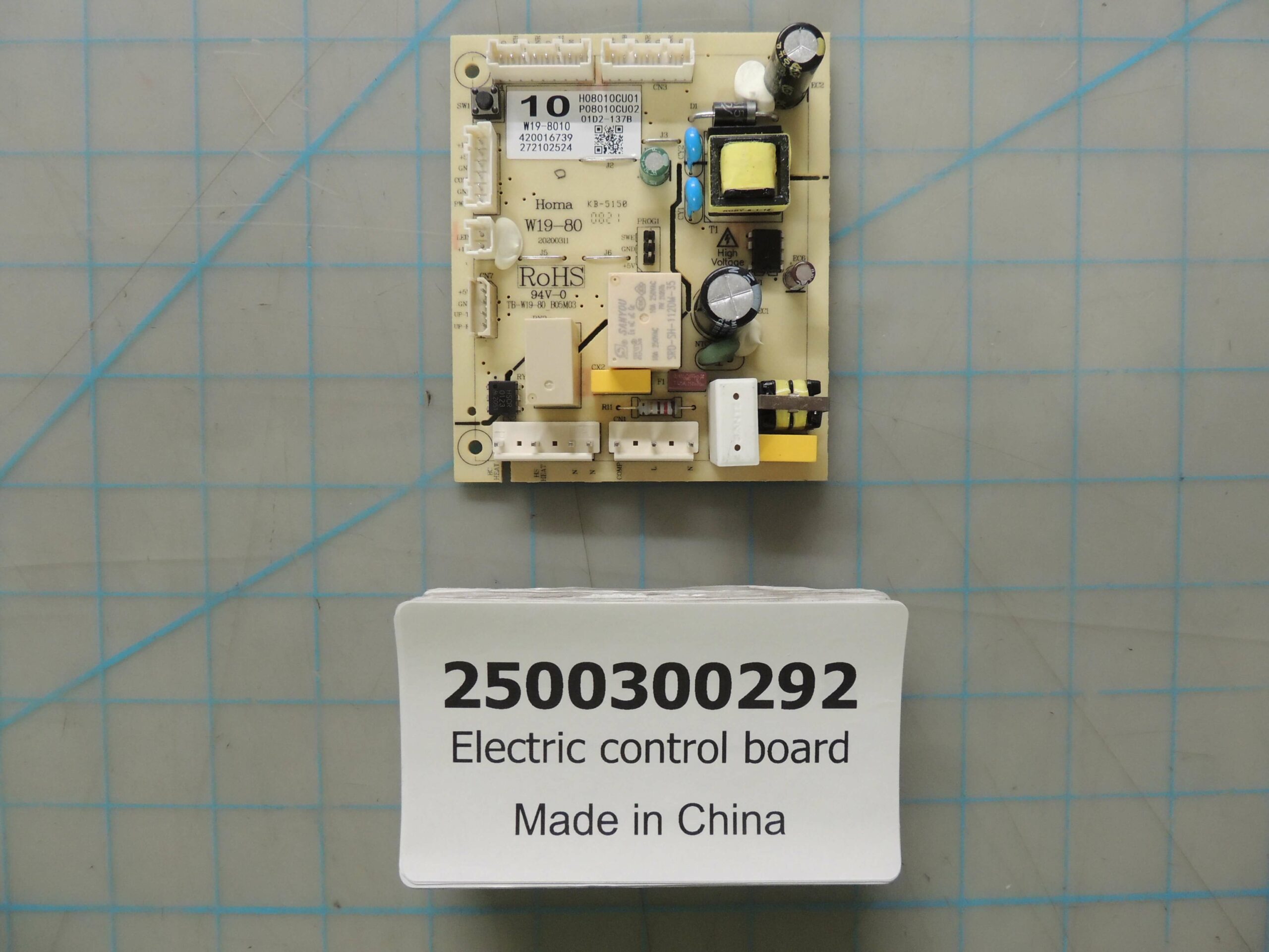 Electric control board – Danby Appliance Parts